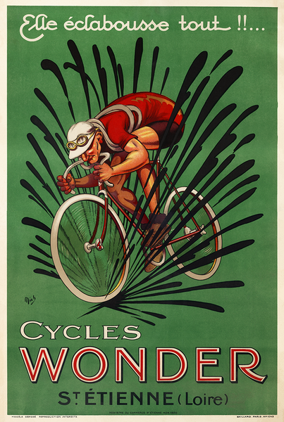 Bicycle Art Poster Cycles Wonder – MOLTENI CYCLING