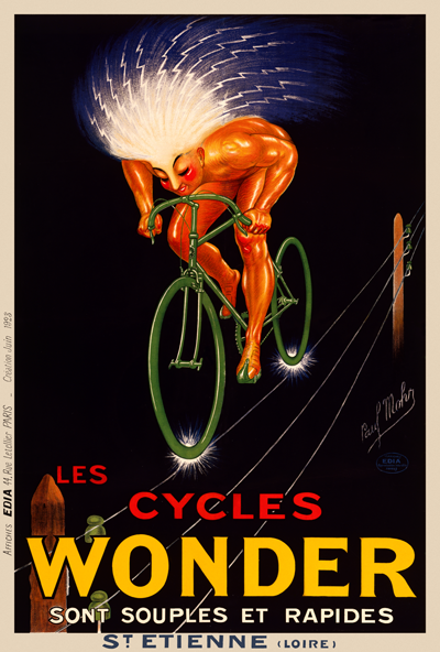 Bicycle Art Poster Cycles Wonder – MOLTENI CYCLING