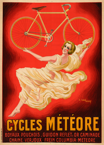 Bicycle Art Poster Cycles Meteore – MOLTENI CYCLING